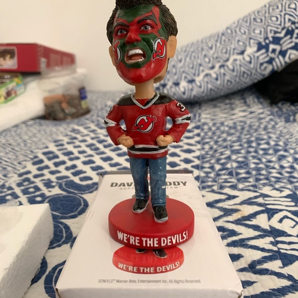 NHL | Other | New Jersey Devils Seinfeld David Puddy Bobble Head | Poshmark